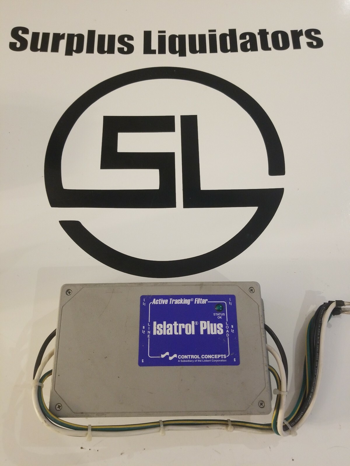 CONTROL CONCEPTS IC+130WL ISLATROL PLUS 30 AMP ACTIVE TRACKING FILTER ...