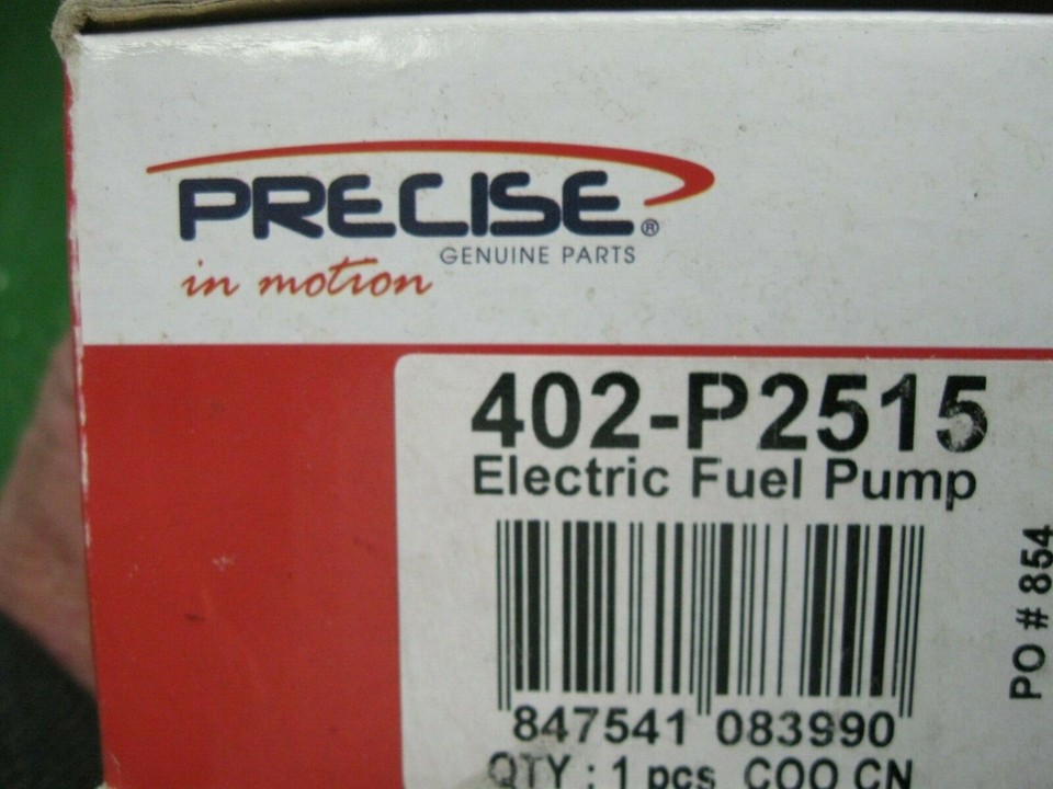 NEW PRECISE ELECTRIC FUEL PUMP AND STRAINER (PN 402-P2515) | eBay