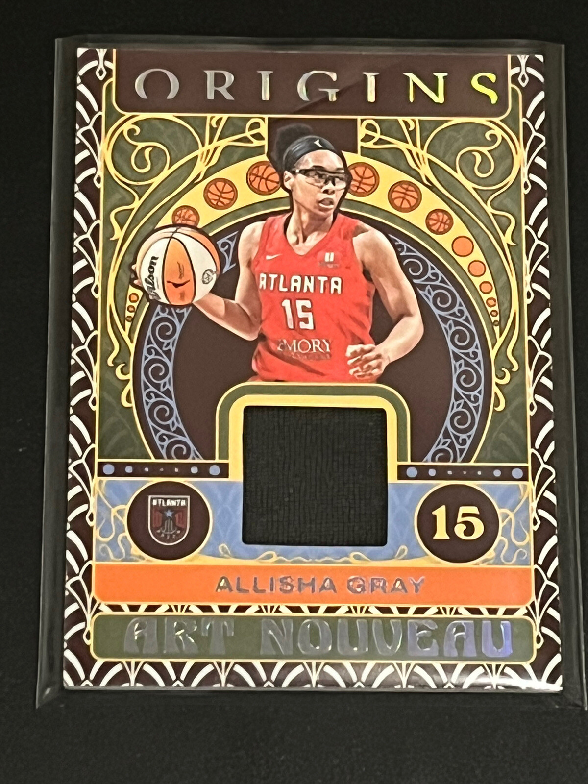 2023 Panini Origins WNBA Allisha Gray Memorabilia Card Atlanta Dream | eBay