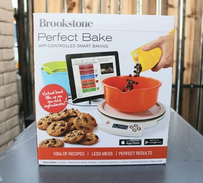 Brookstone Perfect Bake App-Controlled Smart Baking Scale | eBay