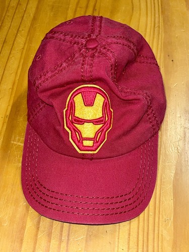 IRON MAN Tony Stark CAP HAT Snapback Marvel Adult One Size Fits Most | eBay