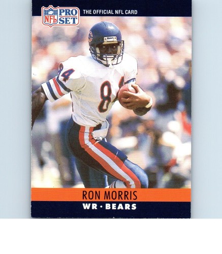 Ron Morris 55 Bears 1990 Pro Set NFL Football Trading Card | eBay