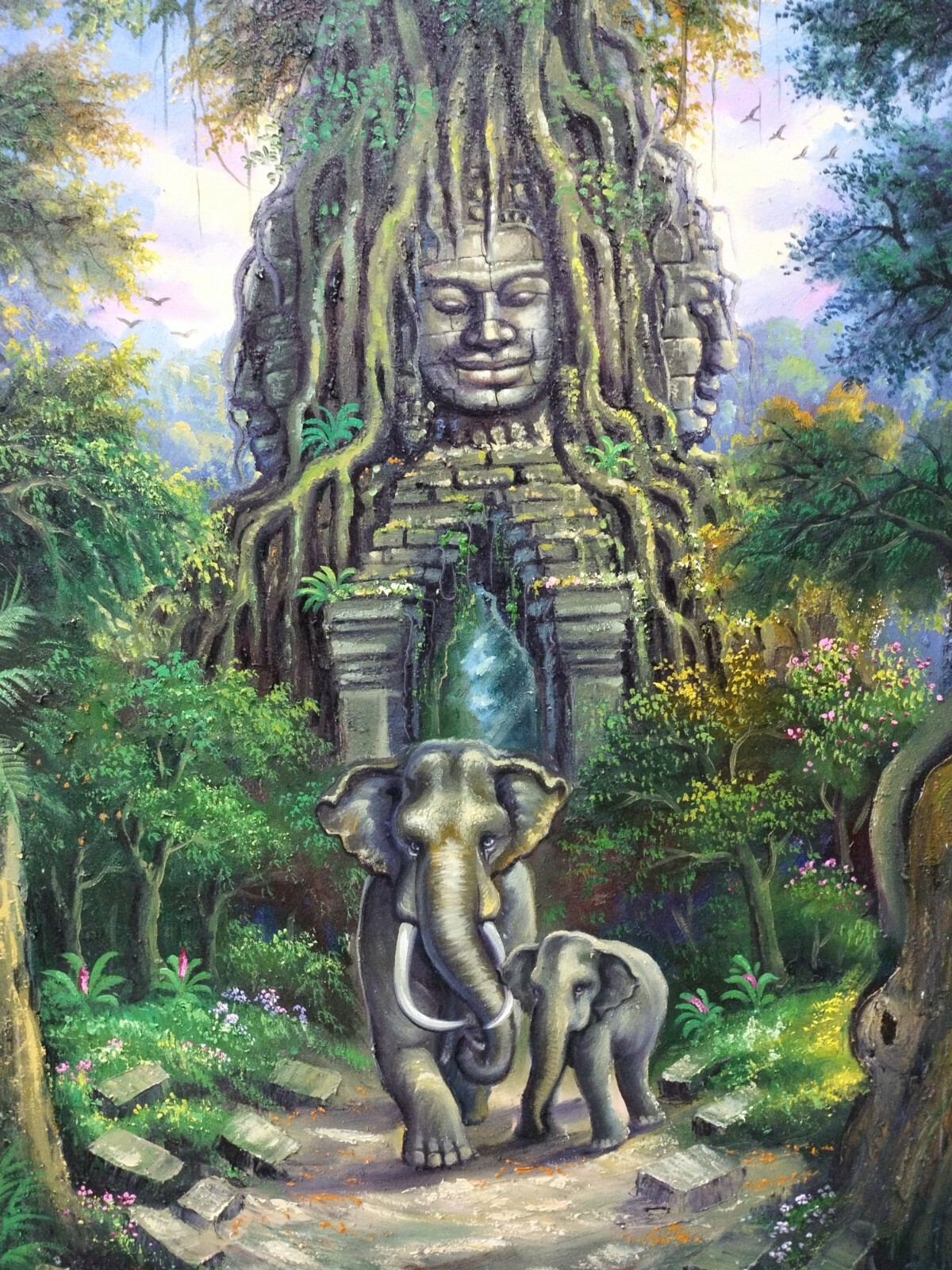 Cambodian Art Paintings