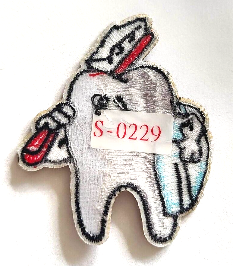 Lot of 26 Tooth & Toothbrush Iron On Embroidered Patch Dental ...