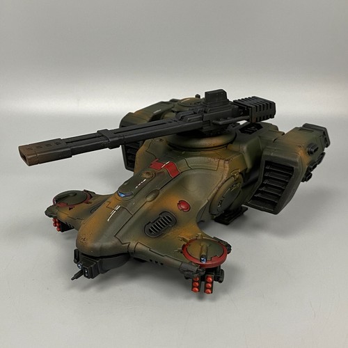 HAMMERHEAD GUNSHIP TAU EMPIRE VEHICLE TANK RAIL GUN WARHAMMER 40,000 ...