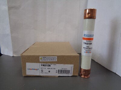 New Lot Ferraz Shawmut TRS15R 15 Amp Fuses FRS-R-15 600 Volt NIB | eBay