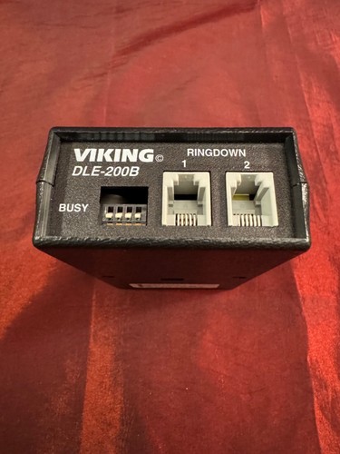 **Read** Viking DLE-200B Two-Way Line Simulator No Power Adapter ...