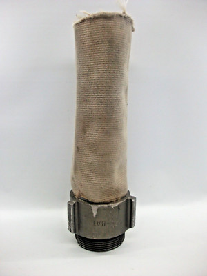 Decommissioned Fire Hose 2.5" Coupling 12" End Cut Firefighting | eBay