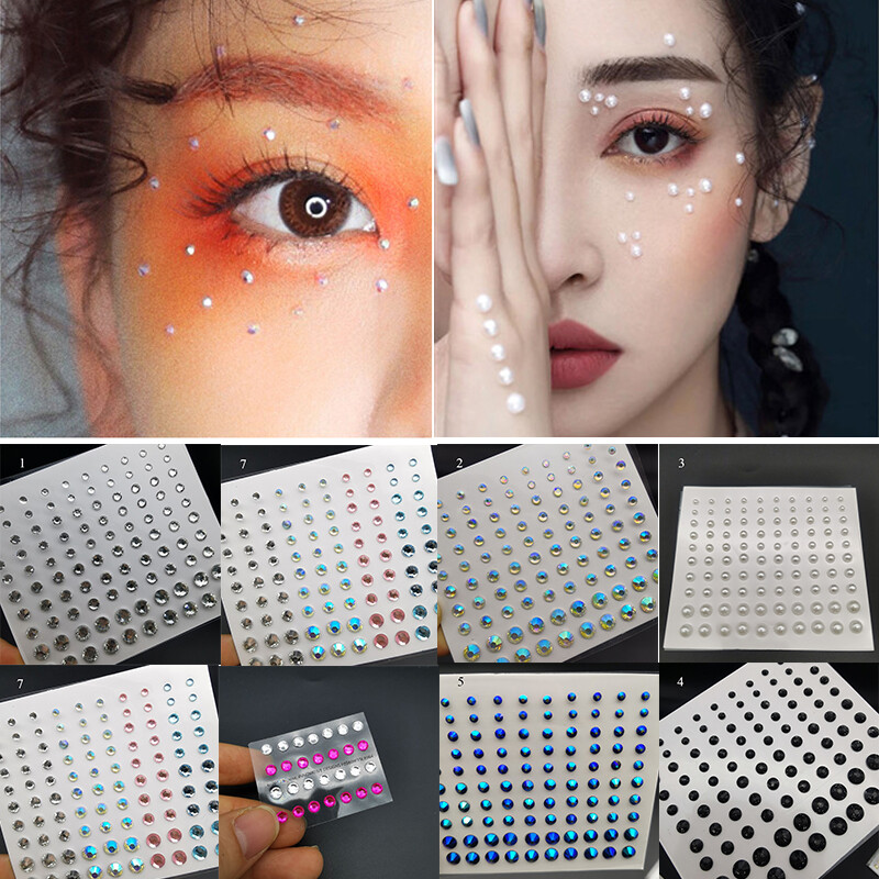 Under Eye Stickers For Makeup Black Eye Makeup Bright Sticker Jewelry