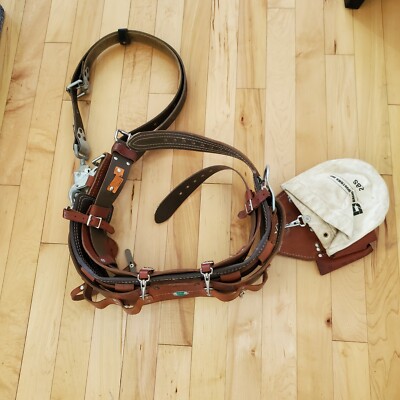 Bashlin Climbing Lineman Belt #60FH Bashlin Safety Fall Protection | eBay