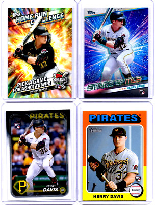 2024 Topps HENRY DAVIS SMLB27 Stars of MLB Rookie + Rookie cards 295 ...