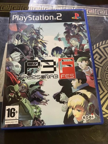 Shin Megami Tensei Persona 3 FES Playstation 2 PS2 Game- Complete- PAL ...
