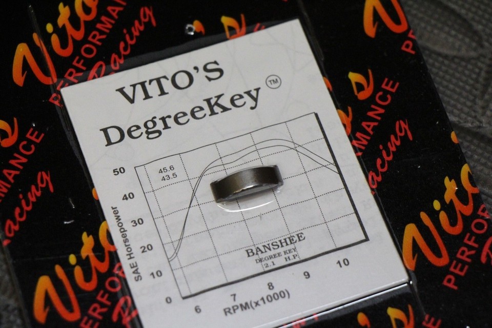 VITO's advanced timing key +4 advance Banshee flywheel degree WOODRUFF ...