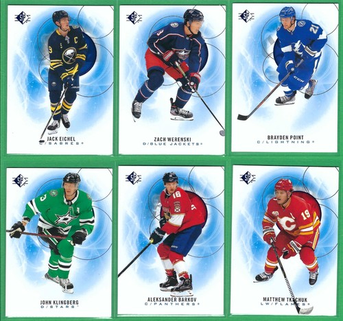 2020-21 Upper Deck SP Retail Base +Rookie Authentic Blue Parallels | eBay