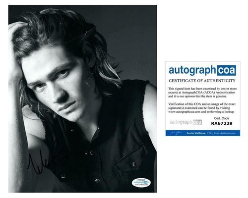 Will Peltz Autographed Signed 8x10 Photo Male Fashion Model Gay ...
