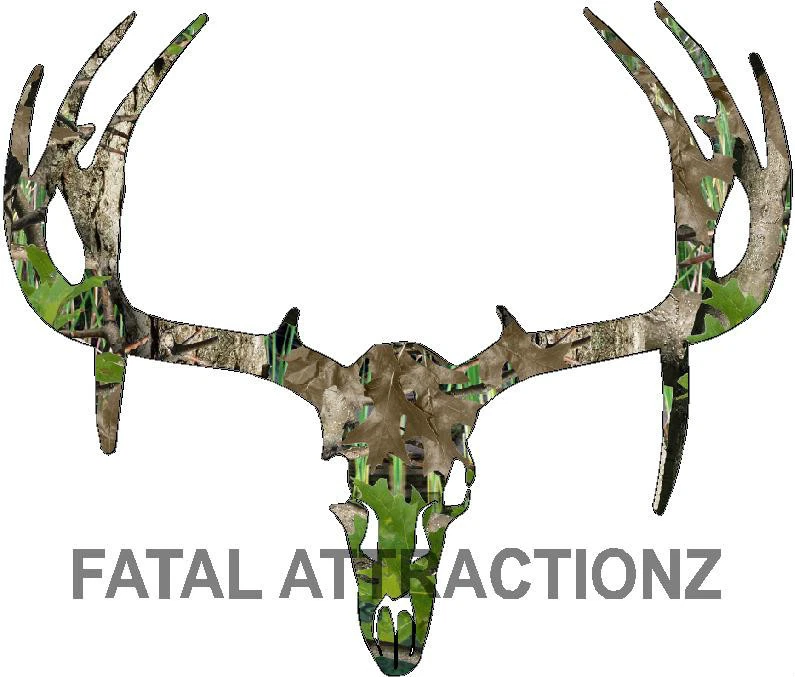 Deer Skull Logo Camo