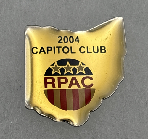 Realtor RPAC Capitol Club Lapel Pin Award Real Estate Political Action ...