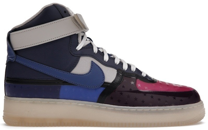 Nike Air Force 1 '07 High Thunder Blue Pink Prime for Sale ...