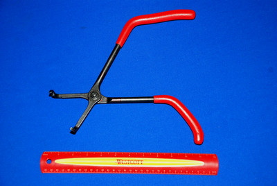 Snap-on Tools USA Made Red Soft Grip Long Hose Plier HG416EP Ships for ...