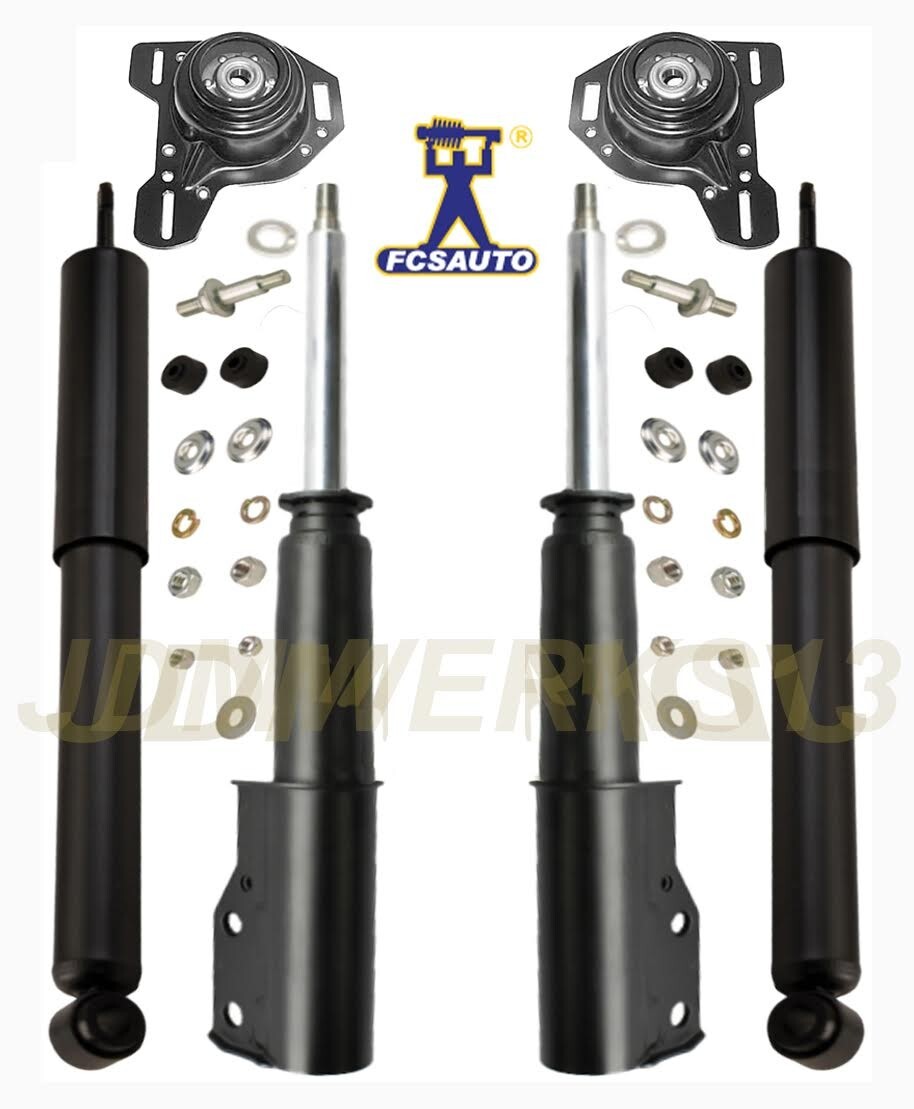 FCS 4 STRUTS SHOCKS & Strut Mounts KIT CHEVY CAMARO PONTIAC FIREBIRD 82 ...