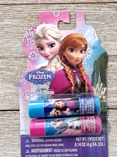 Disney Frozen Lip Balm Raspberry & Blueberry 2 Pack 719565330476| eBay