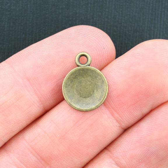 15 Love Charms Antique Bronze Tone - BC1044 | eBay