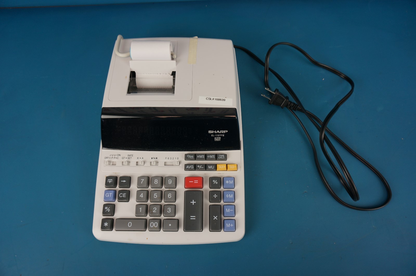 A LOT OF ONE EACH OF SHARP EL-2196BL, EL-1197PIII AND EL-180V ...