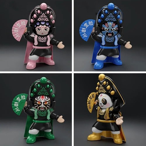 Birthday Gifts Face Changing Toys Handmade Chinese Opera Toy Sichuan ...