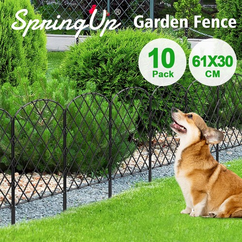 Decorative Garden Fence Metal Wire Border Animal Barrier Flower Edging ...