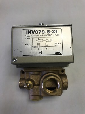 SMC Pilot Operated Air Water Valve INV079 INV-079-5-X1 *PMT* | eBay