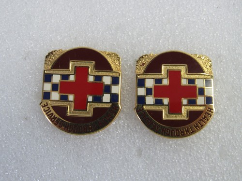 US Army Medical Department Fort Hunter Stewart Unit Crest DUI Insignia ...
