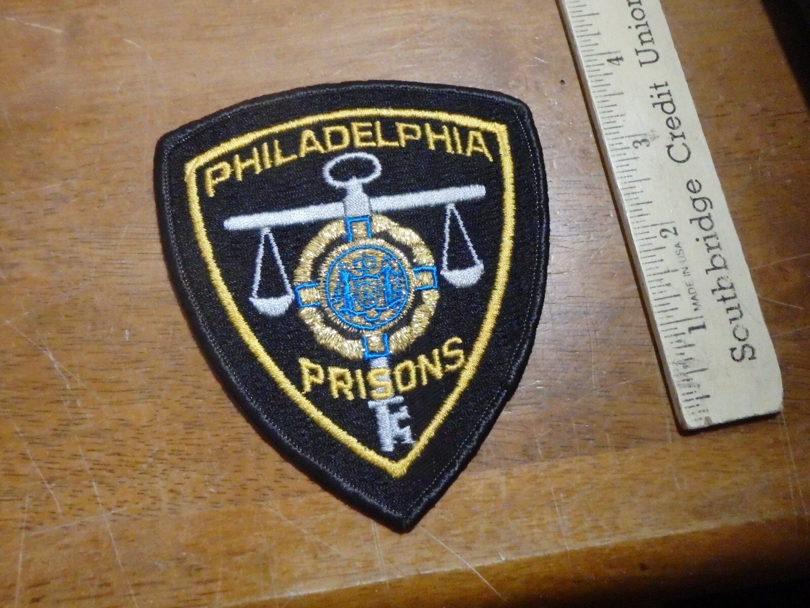 PHILADELPHIA PENNSYVANIA PRISONS OBSOLETE VEST PATCH BX 25#10 | eBay