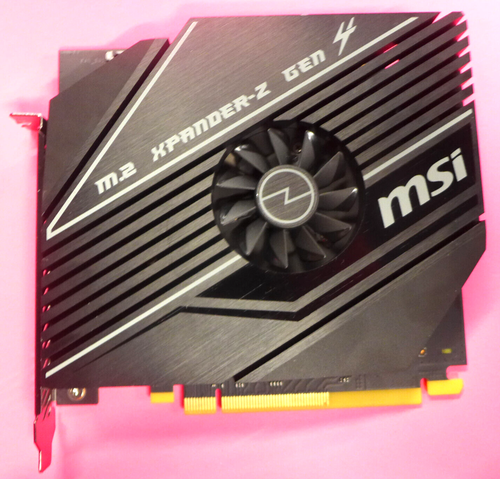 MSI M.2 Xpander-Z Gen4 PCIe Expansion Card E230435 | eBay