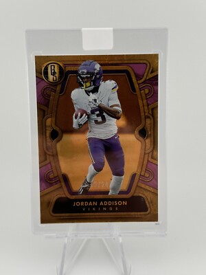 JORDAN ADDISON 2024 PANINI GOLD STANDARD 9/24 VIKINGS | eBay