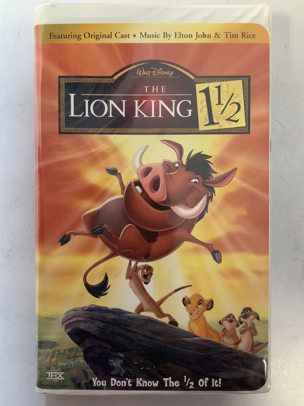 The Lion King 1 1/2 2004 VHS Clamshell VHSshopCom | eBay