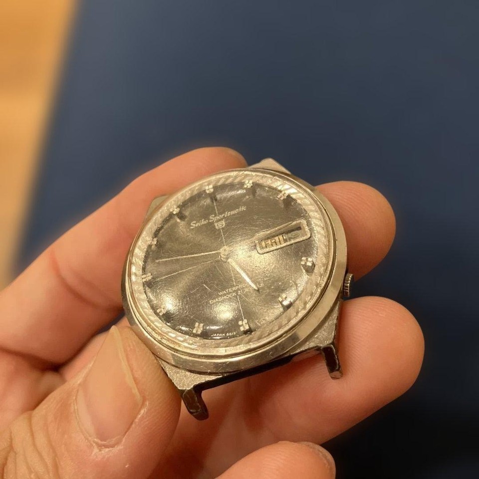 Seiko Sportsmatic 6619-7020 Automatic Watch Unisex 37mm Used | eBay