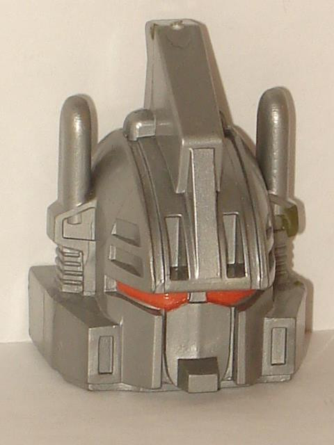 G1 TRANSFORMER COMBATICON BRUTICUS ONSLAUGHT HEAD LOT # 3 "DARK GREY ...