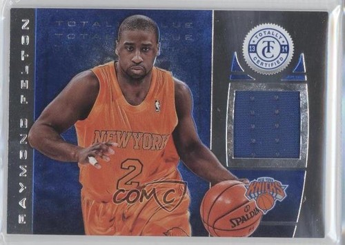2013-14 Totally Certified Memorabilia Blue 41/49 Raymond Felton #140 ...