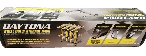NEW Rolling Wheel Dolly Storage Rack - Store Up To Four Hydraulic Wheel ...
