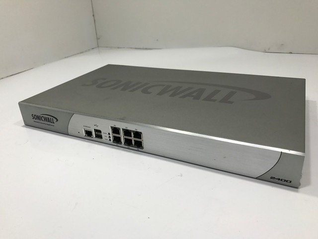SonicWALL NSA 2400 Network Security Appliance Gigabit Ethernet Firewall ...