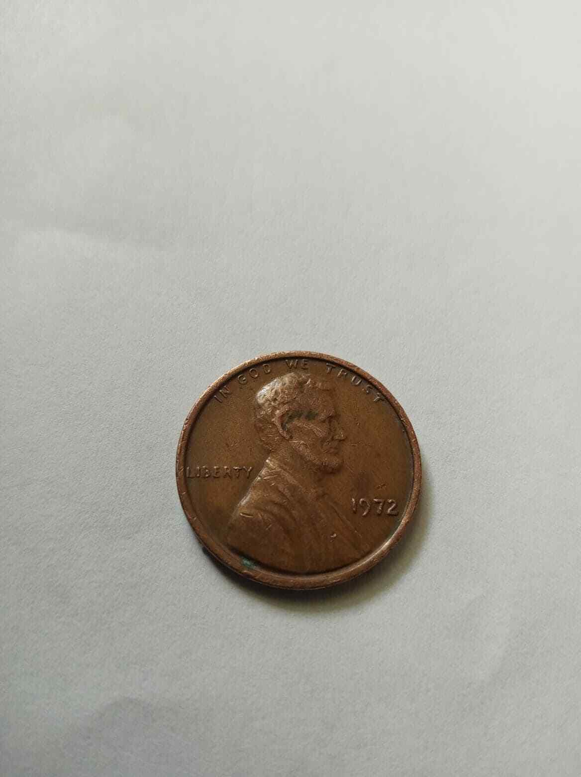 1972 ERROR CENT IN GOOD CONDITION | eBay