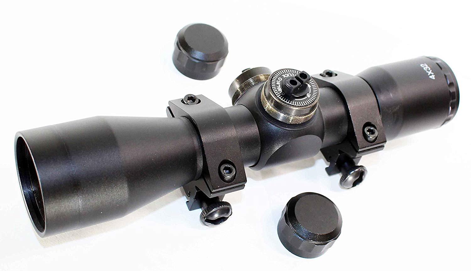 Mossberg 500 accessories 4X32 Scope & Rail Mount Package 12 gauge ...