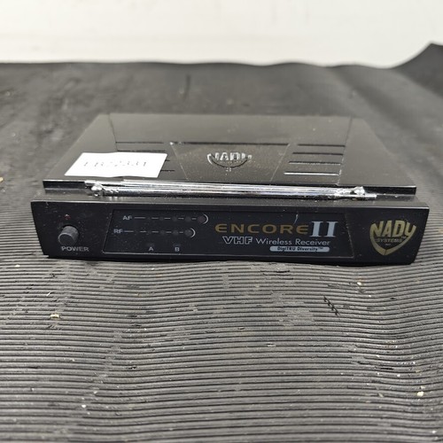 Nady Encore II VHF Wireless Receiver - Used, Signs of Wear | eBay UK
