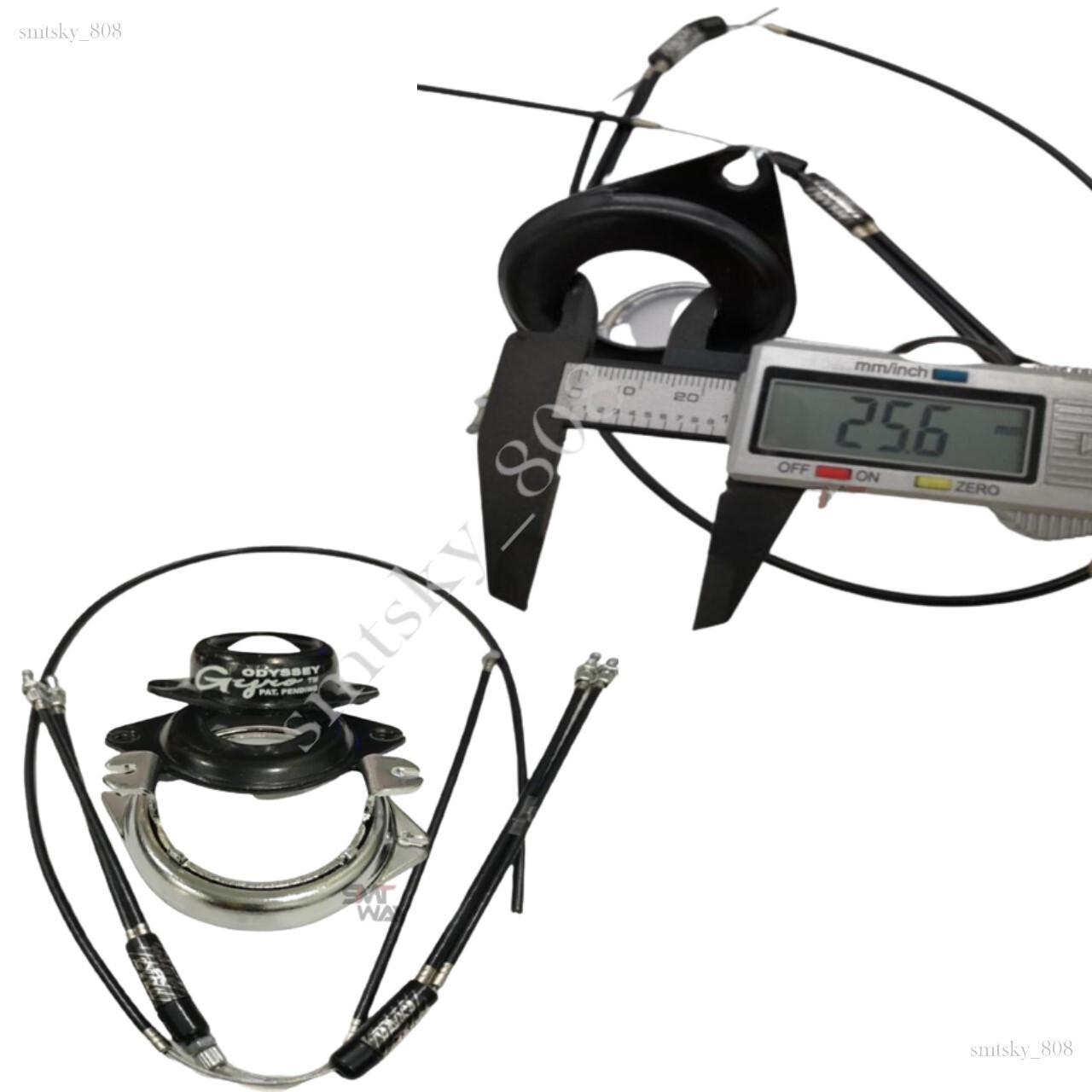 BMX Haro Cable NOS Odyssey Gen 1 Gyro Detangler 25.4 Old School Black ...