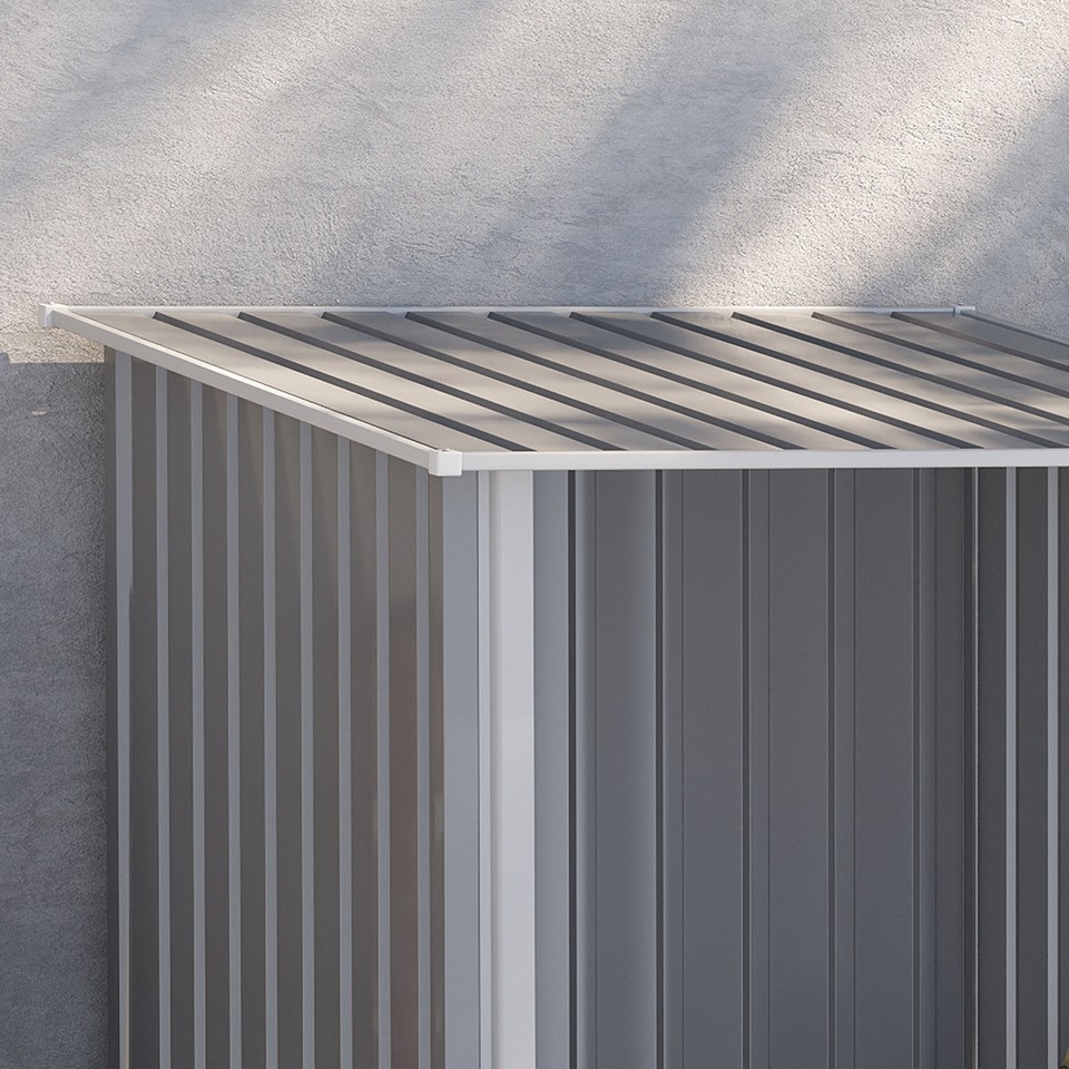 Small Lean-to Outdoor Storage Shed Garden Tool House for Patio Backyard ...