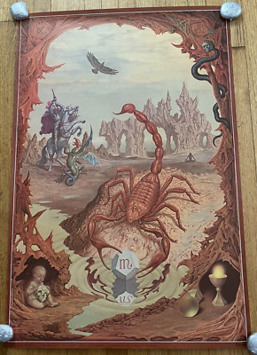 Johra Scorpio Private Collection #5210 Art Poster VERKERKE 1975 24"X37 ...