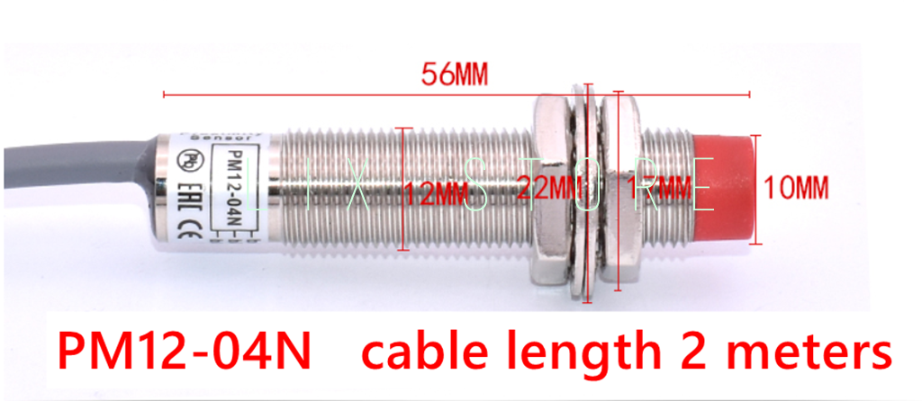 1PC Proximity switch PM12-04N metal sensor switch for sale online | eBay