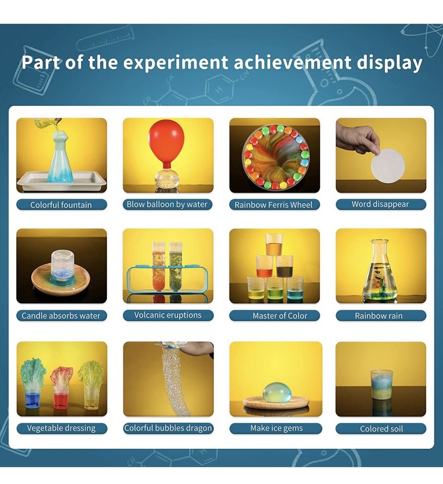 SNAEN Discover Surprise Science 30 Experiment Kit Stem Open But New | eBay