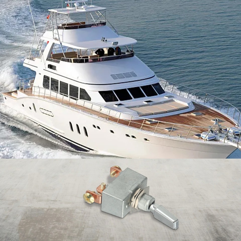 Heavy Duty 12V DC Toggle Switch 50 Amp 3 Position 3 Way Automotive ...