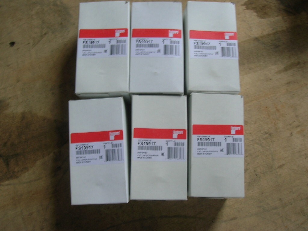 FLEETGUARD FS19917 - Fuel filter cross reference